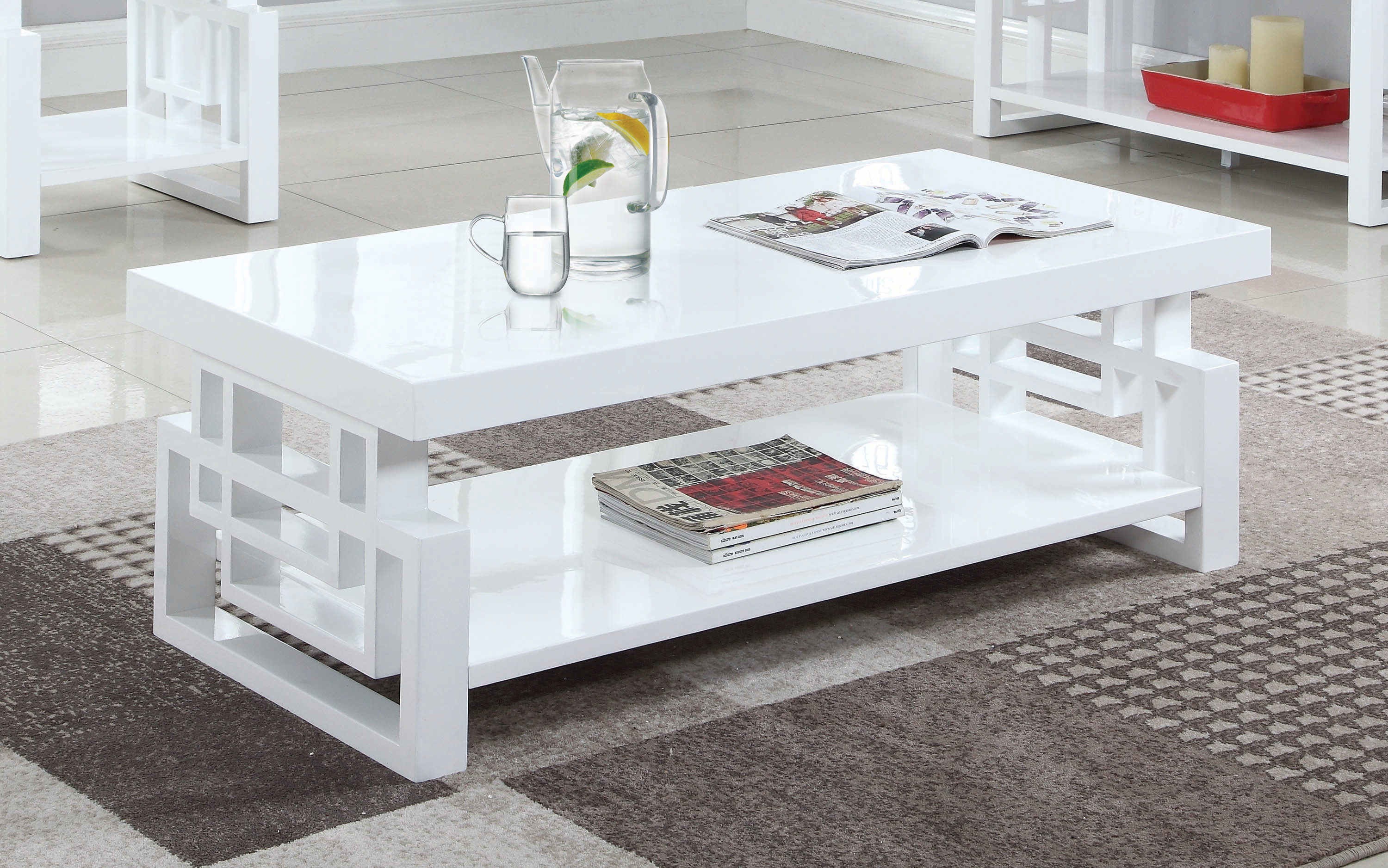 Ivy Bronx Spiro Sled Coffee Table with Storage | Wayfair