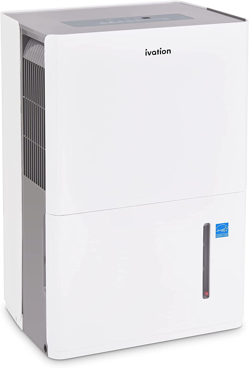 Ivation 3,000 Sq. Ft Energy Star Dehumidifier, Large Capacity ...