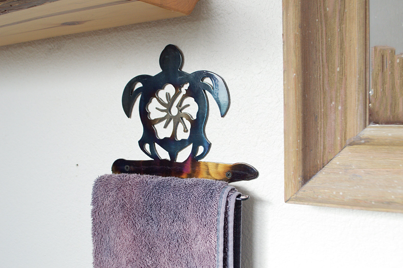 Millwood Pines SEATURTLE HAND TOWEL RAK | Wayfair