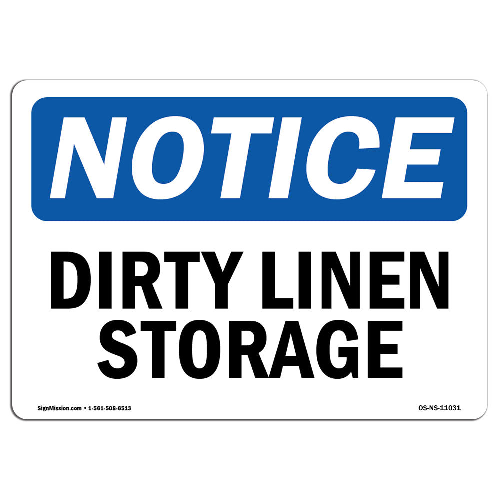 SignMission Dirty Linen Storage Sign | Wayfair