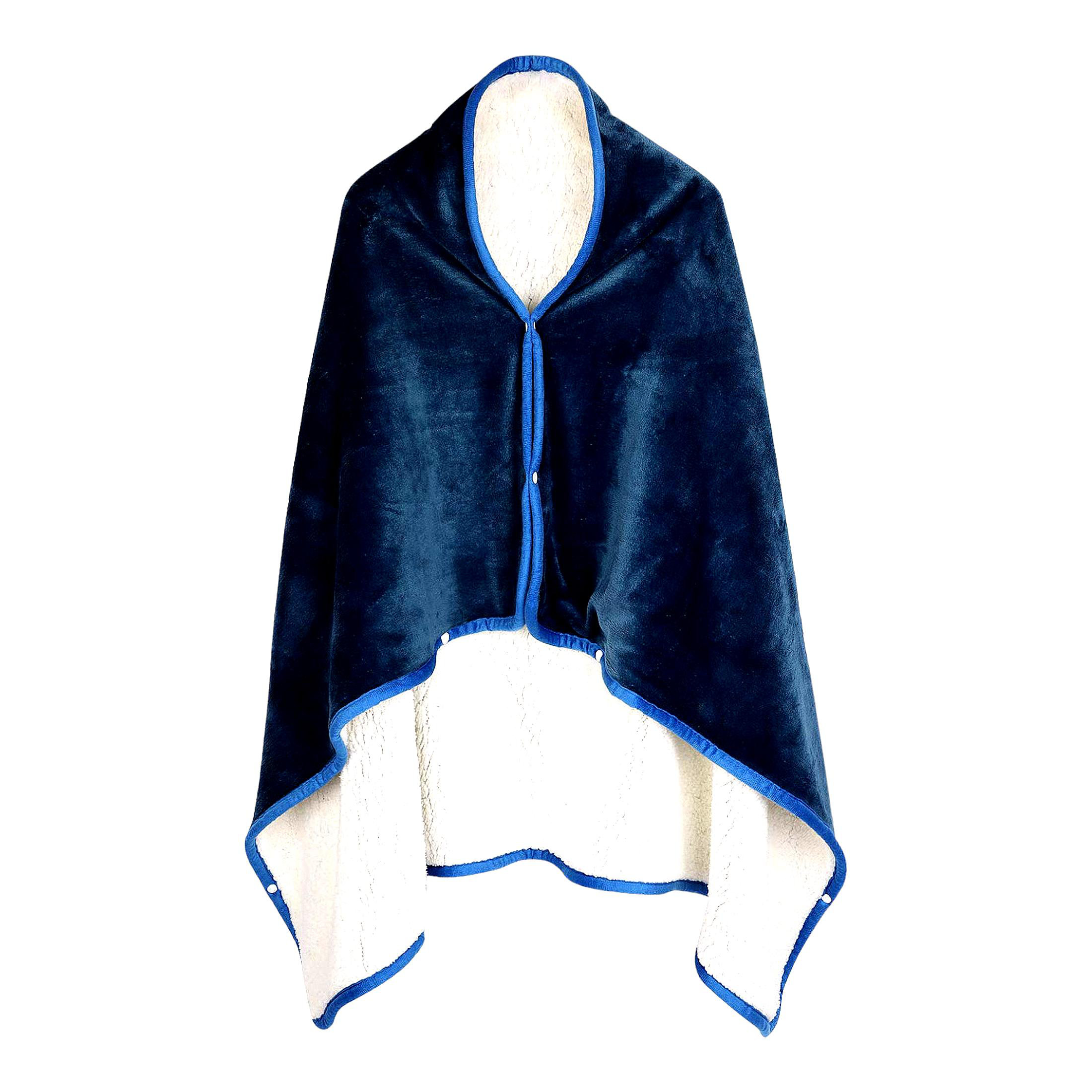 BRBCA CozyWrap Warmth: Ultra-Soft Coral Throw Blanket Shawl for Home ...