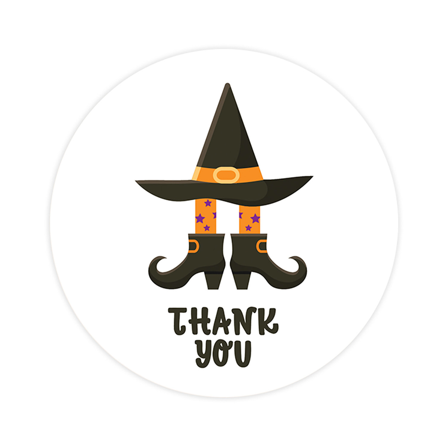 The Holiday Aisle® Thank You Witch Hat And Boots Happy Halloween ...