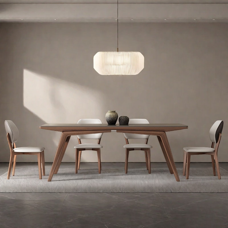 dinlin home Modern simple new fashion dining table and chair | Wayfair