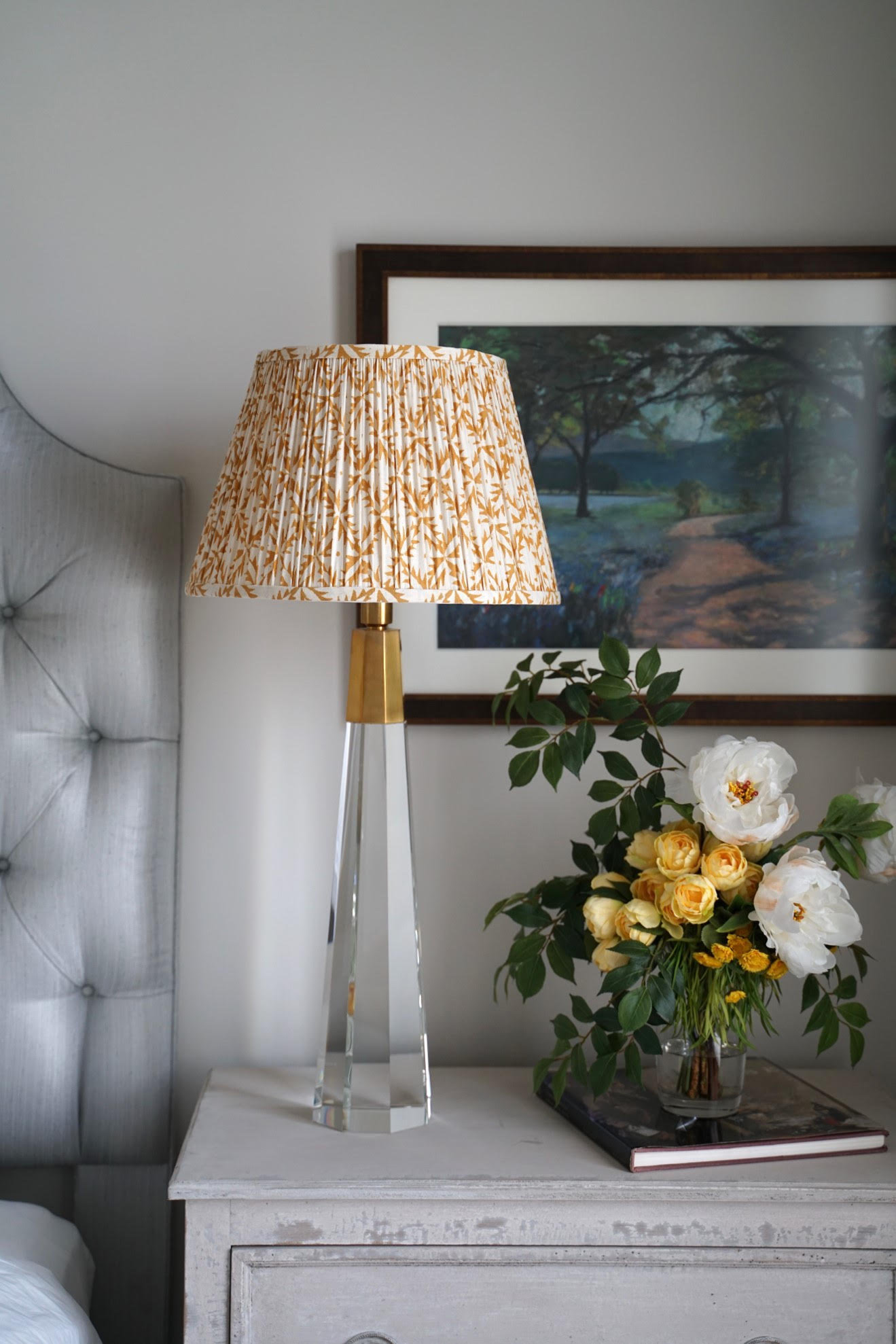 Maison Maison Design Gathered Fabric Empire Lampshade | Wayfair