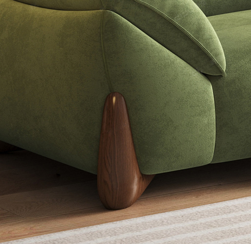 Walkoly Italian Minimal Fabric Sofa | Wayfair