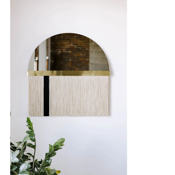 Aria Colorblock Accent Mirror | AllModern