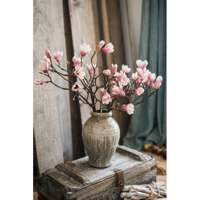 Rustic Reach Magnolia Arrangement & Reviews | Wayfair