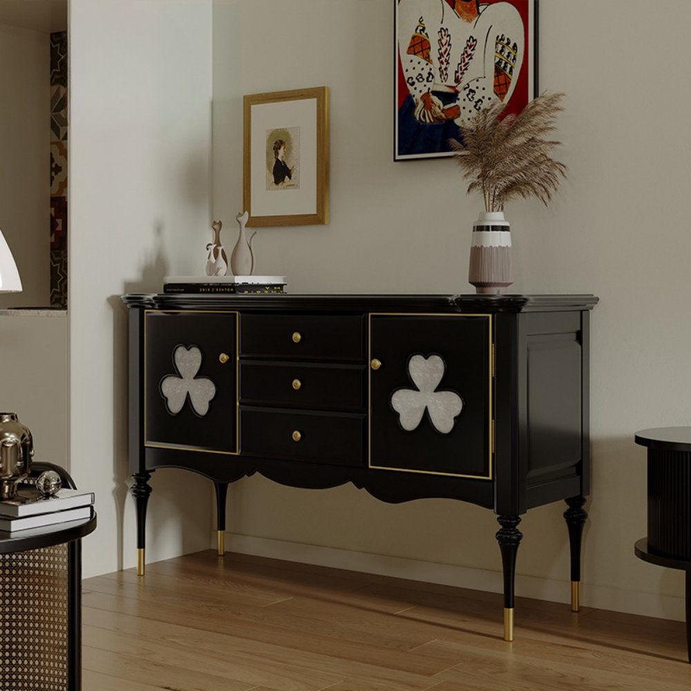 Dream cabinet Neoclassical Retro Porch Cabinet Accent Cabinet | Wayfair