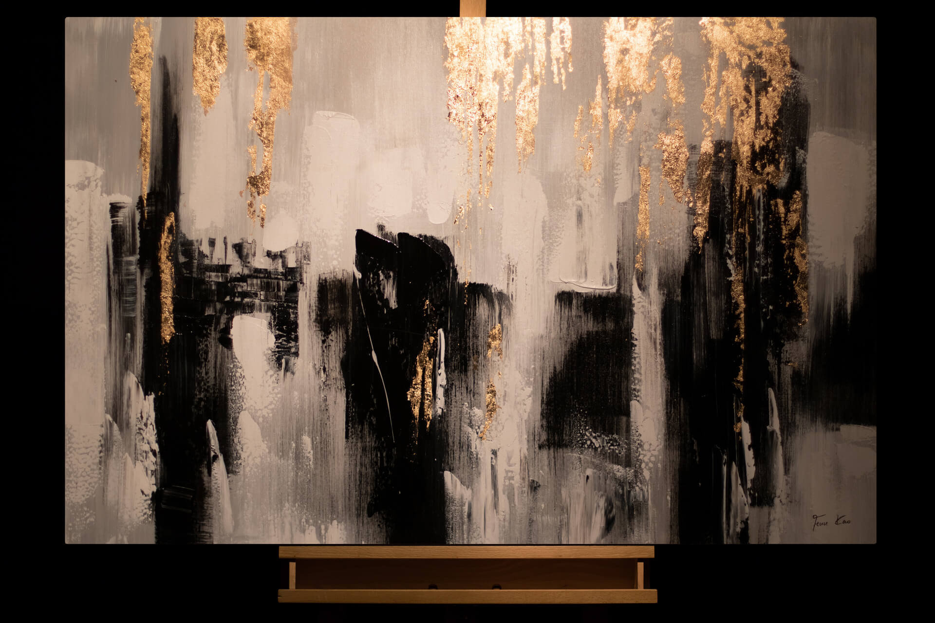Canora Grey Shooting Upwards Hand Painted Acrylic Painting | Wayfair.ie