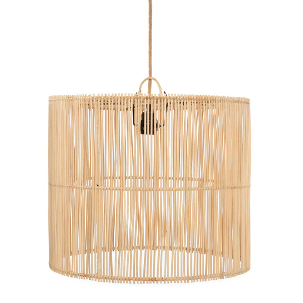 Langley Street 50cm H Rattan Novelty Lamp Shade ( Uno ) Natural ...