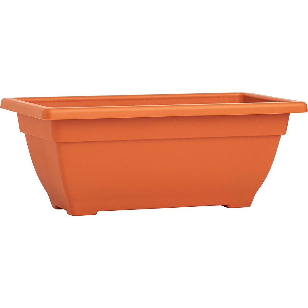Ebern Designs Rectangle Planter Box, 16 Inch Indoor/Outdoor Rectangular ...