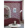 Ebern Designs Oxblood Red Peel and Stick Wallpaper | Wayfair