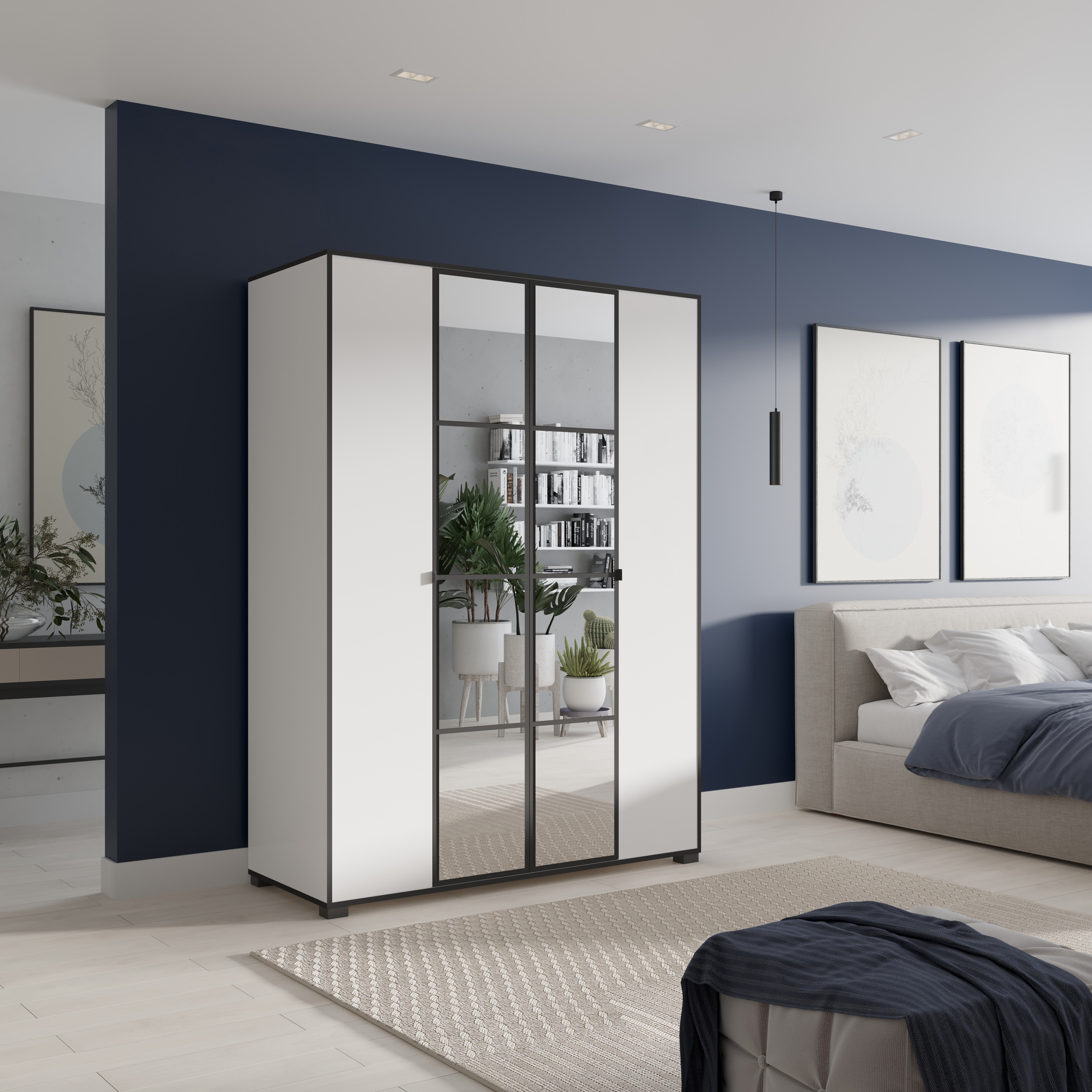 17 Stories Makenly 2 Door Wardrobe | Wayfair.co.uk
