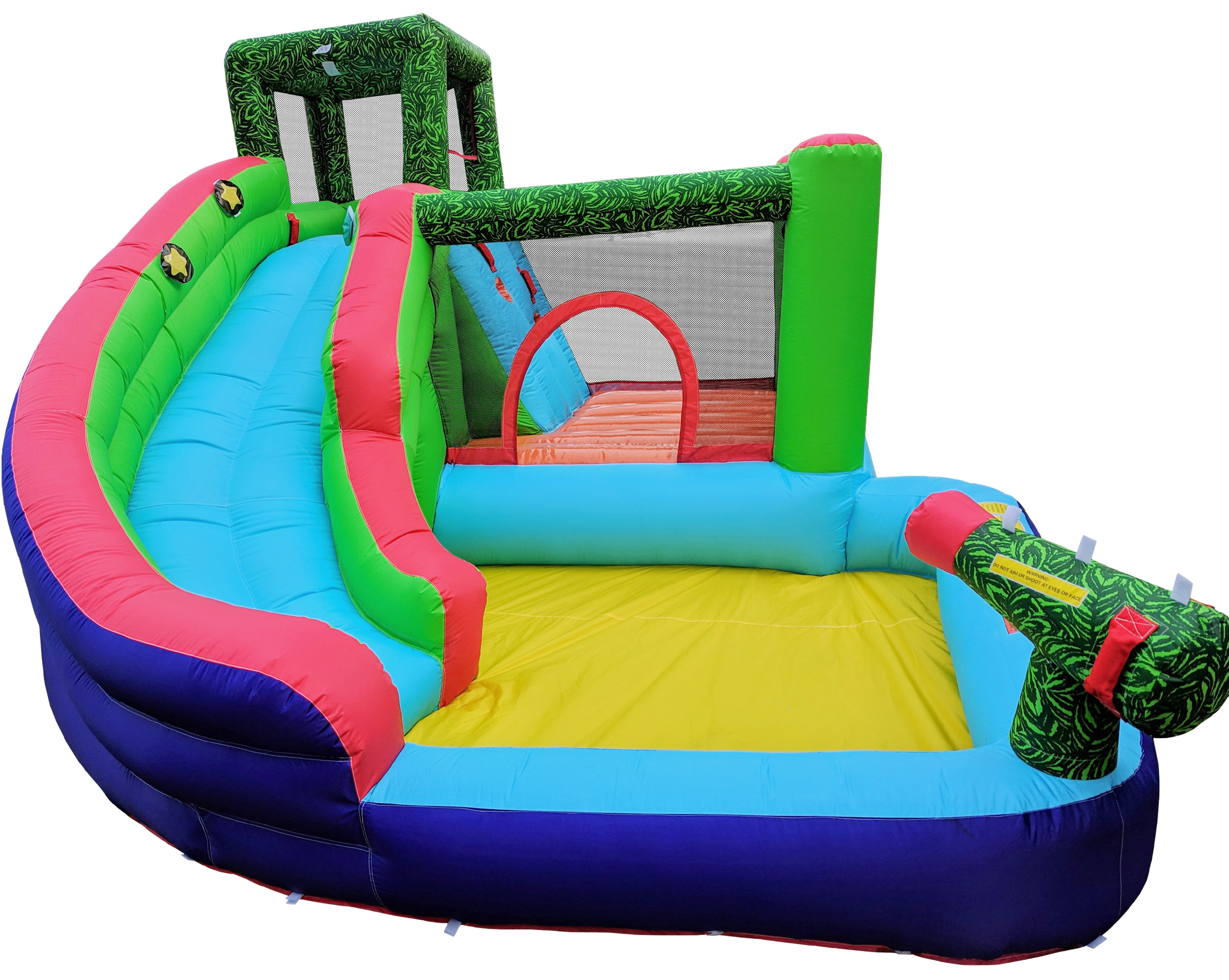 WonderBounz 7-in-1 Adventure Slide Bounce House & Reviews | Wayfair