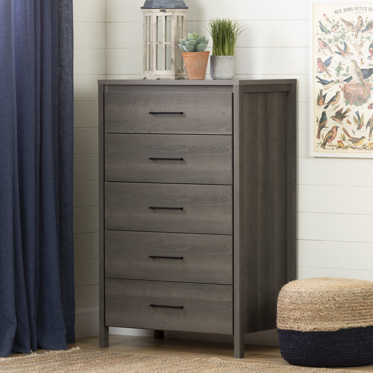 South Shore Gravity 31.25'' W 5 - Drawer Dresser & Reviews | Wayfair