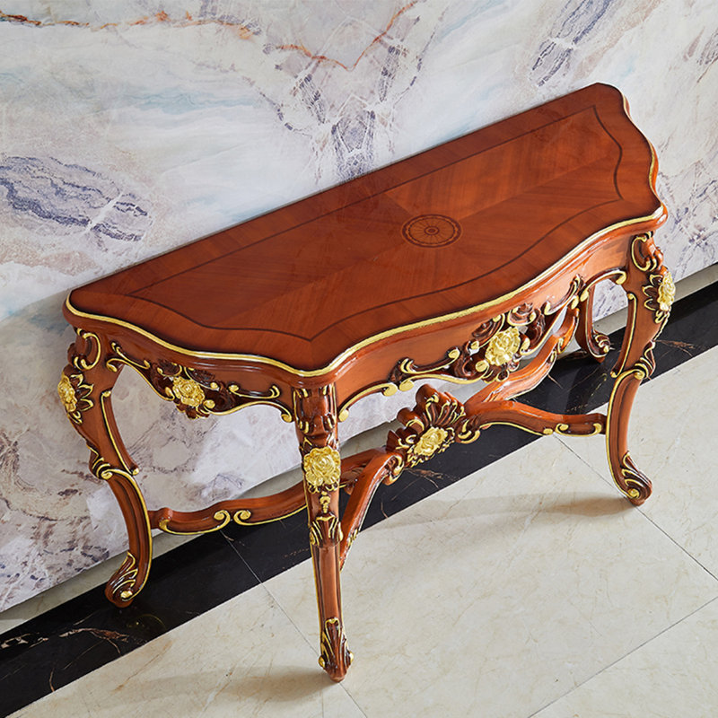 Liu's ink furniture Vintage Carved Console Table | Wayfair