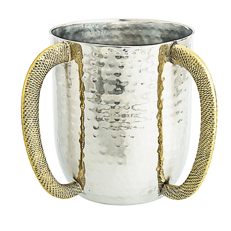 ClassicTouch Stainless Steel Washing Cup | Wayfair