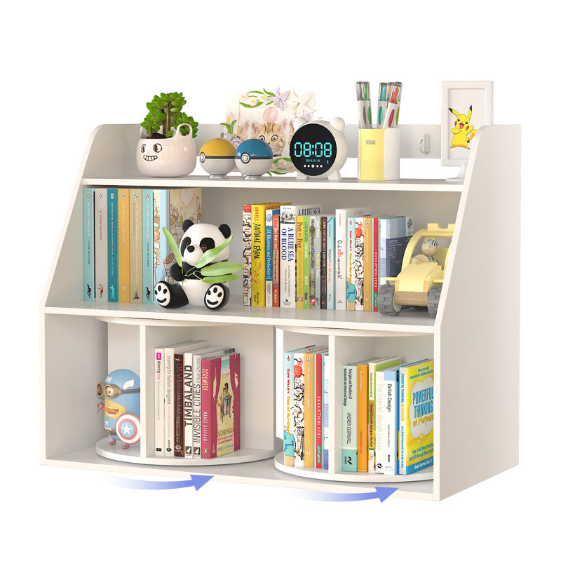 Isabelle & Max™ Bookcase Of Storage And Organizer, 2 Revolving Bookcase ...