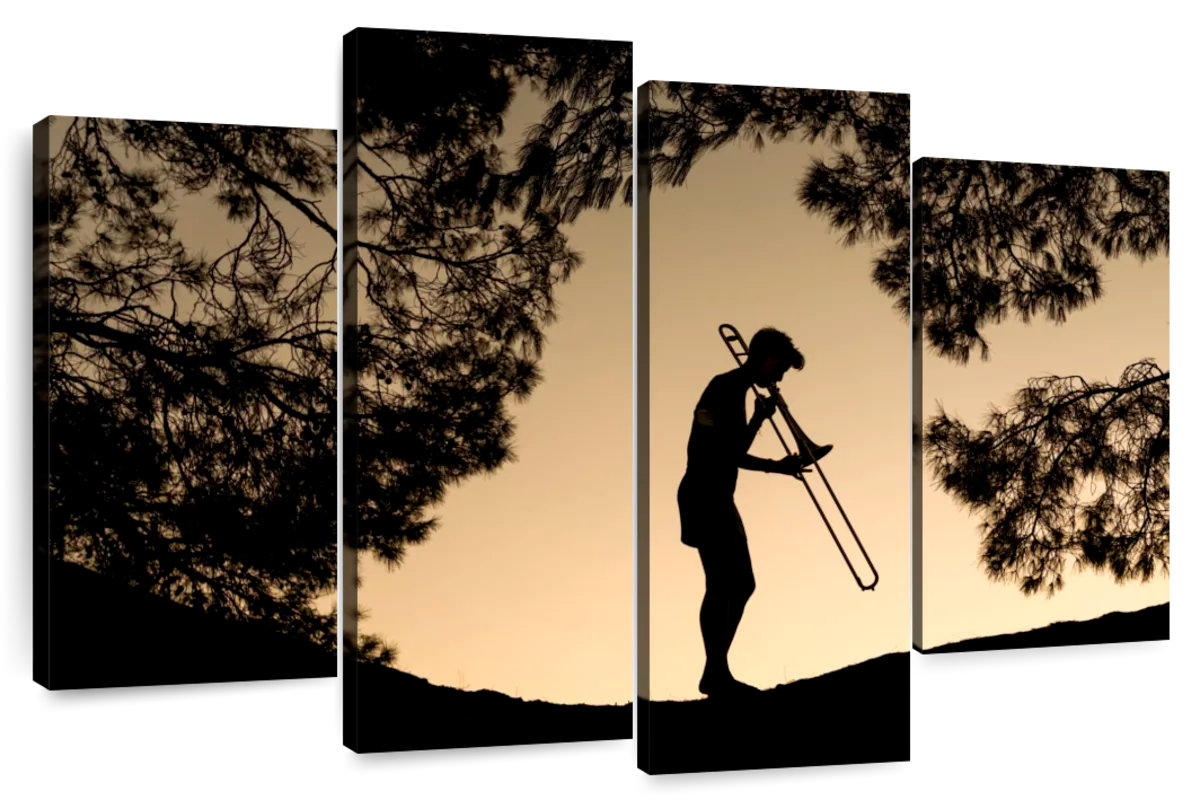 Elephant Stock Trombone Musician | Wayfair