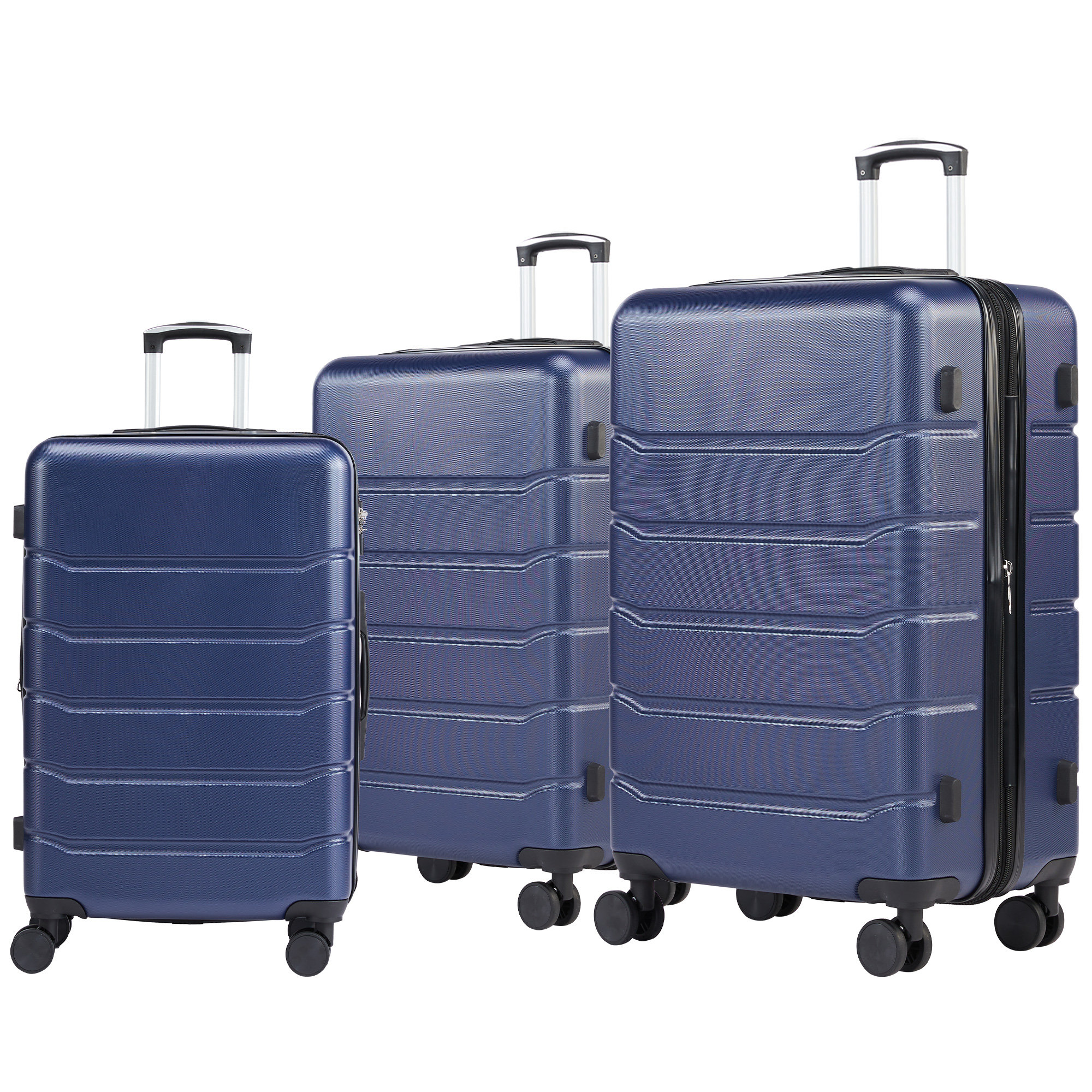 Smugdesk.com Luggage Sets 3Piece, Travel Suitcase Set ABS & Reviews ...