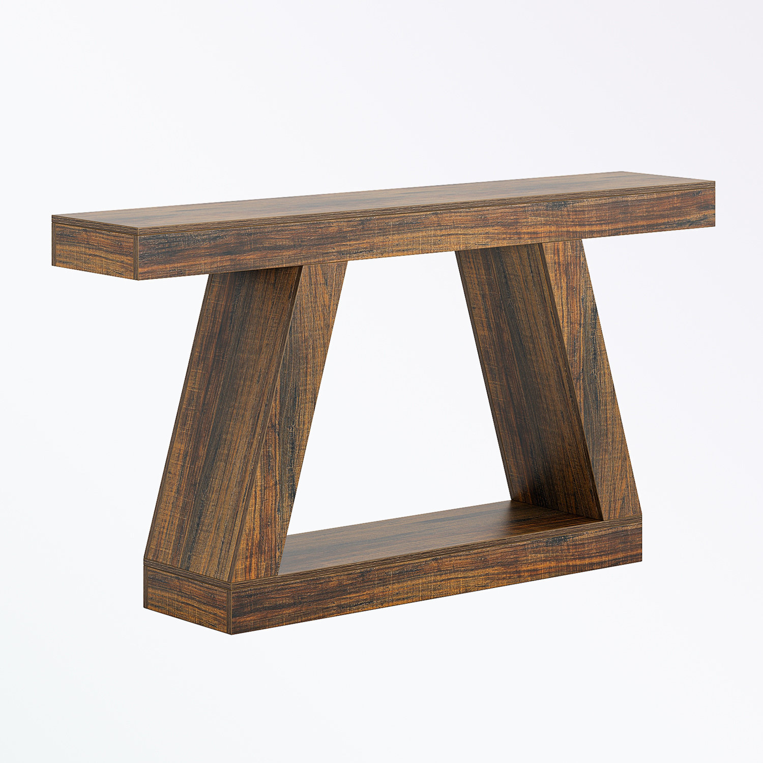 Ophelia & Co. Console Table with Thick Top and buttom shelf | Wayfair