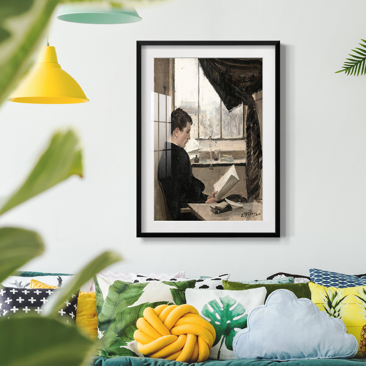 Alcott Hill® Vintage Portrait Print LXXXIV -Framed Print | Wayfair
