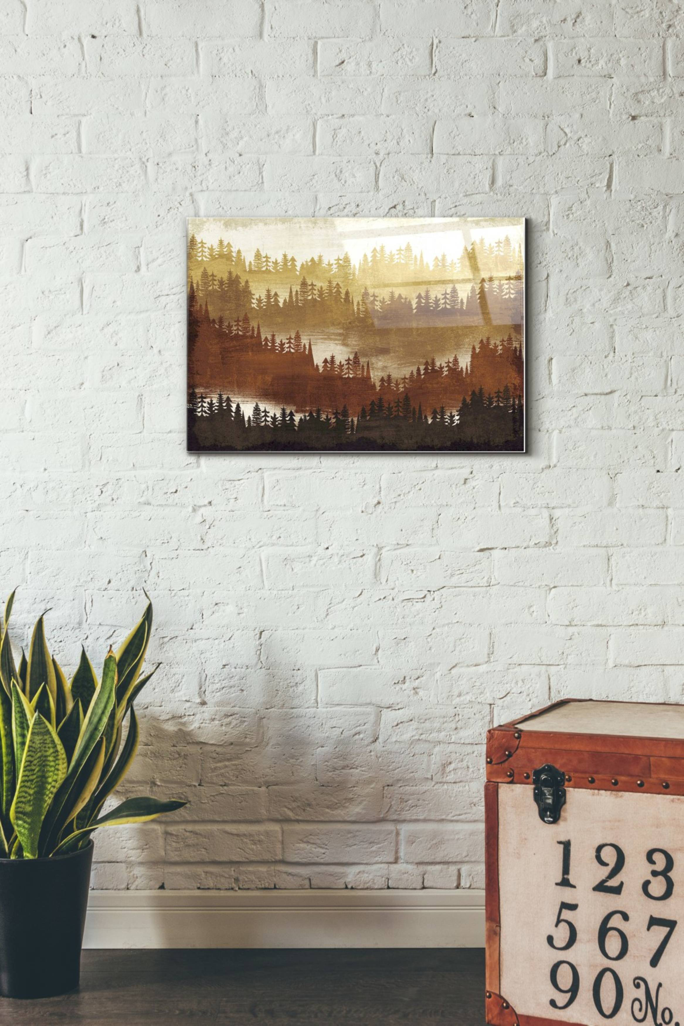 Millwood Pines " Mountainscape Spice " by Michael Mullan | Wayfair