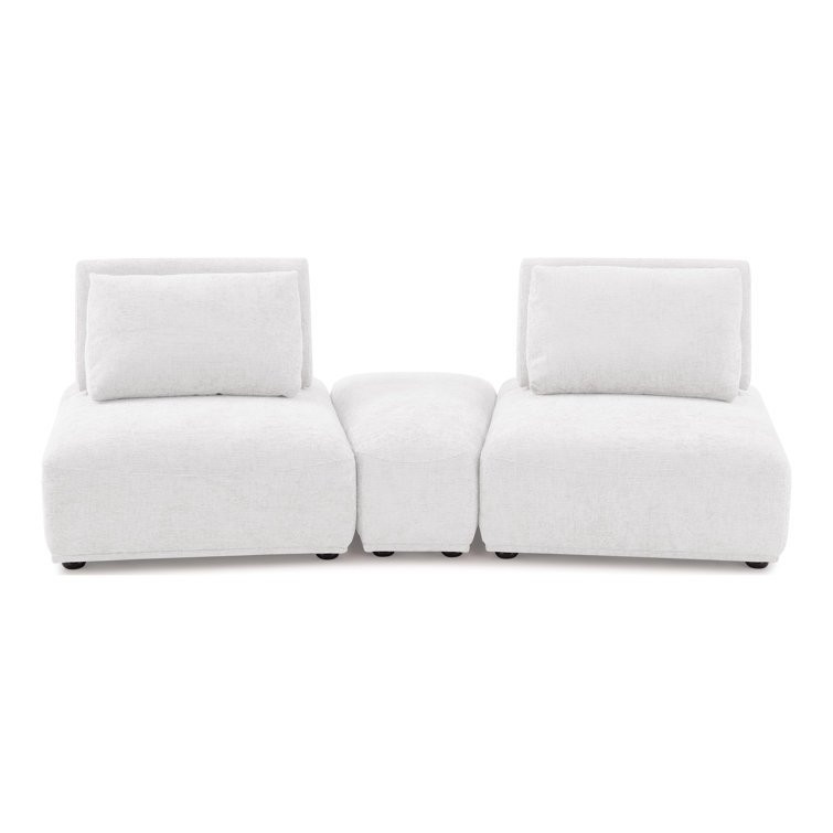 Latitude Run® Aukeem 3 - Piece Upholstered Sectional | Wayfair