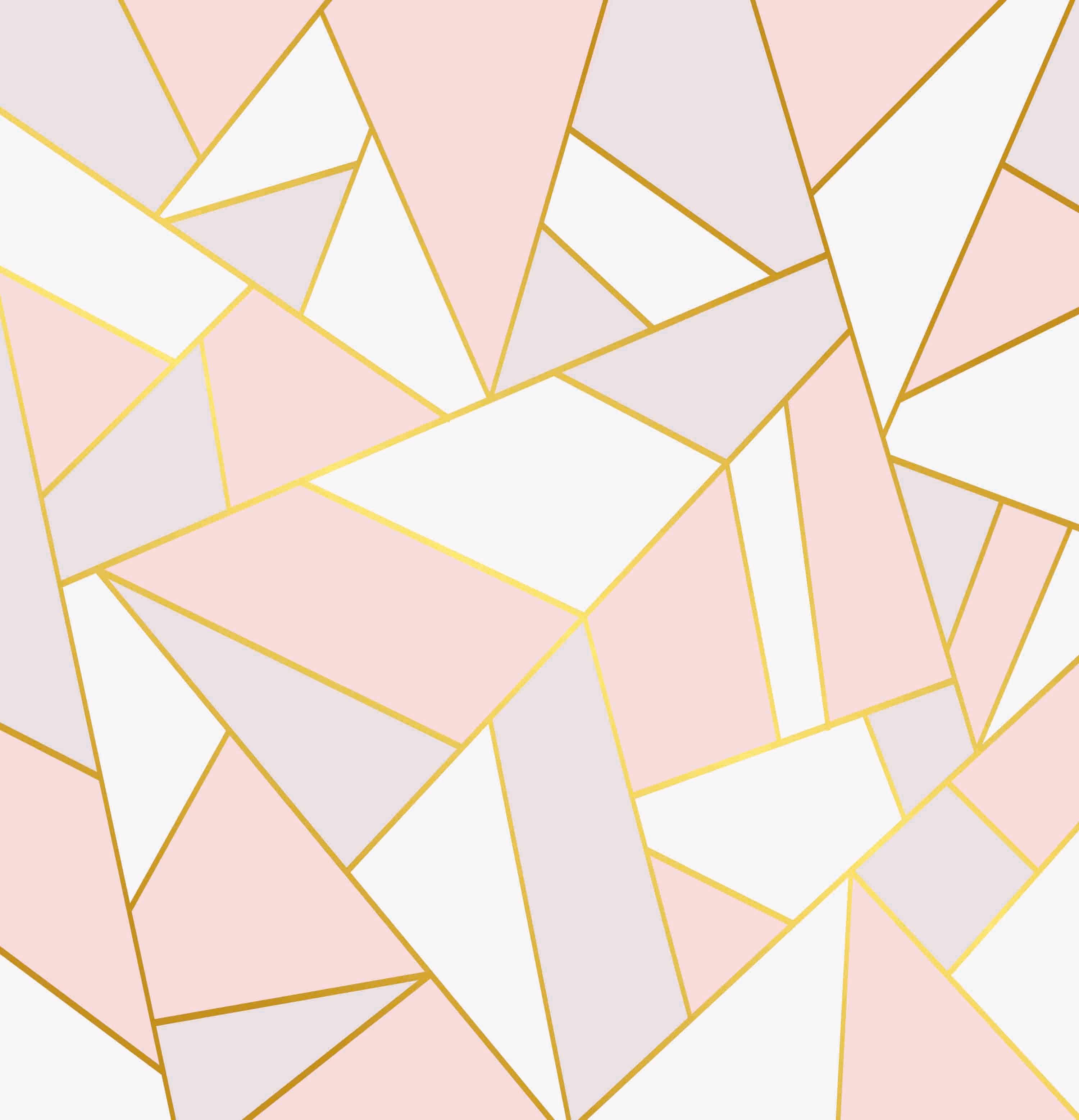 GK Wall Design Triangle and Trapezoid Geometric Shapes Removable ...