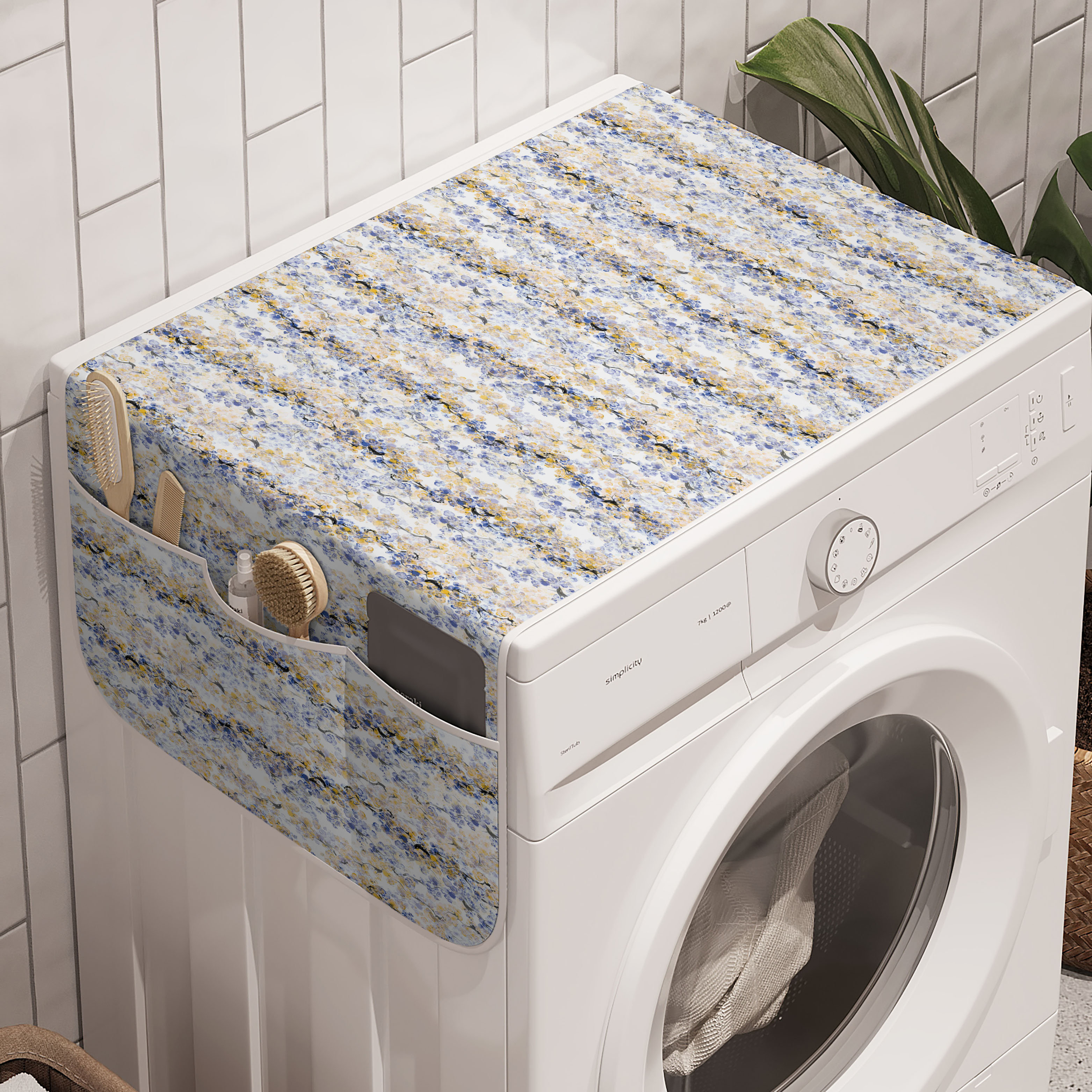 East Urban Home Japanese Washing Machine Organizer Pack of 2 47" x 18.5 ...