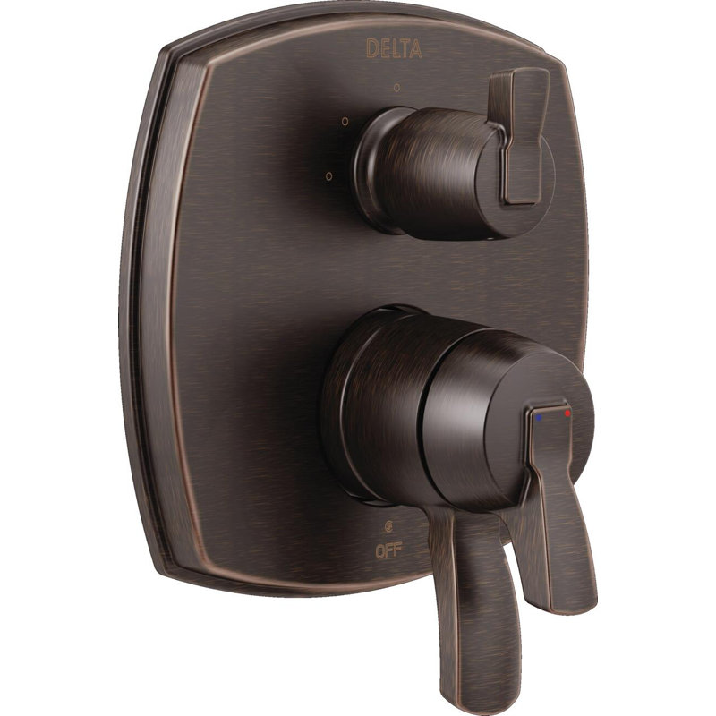 Delta 17 Series Integrated Diverter Trim with Three Function Diverter ...