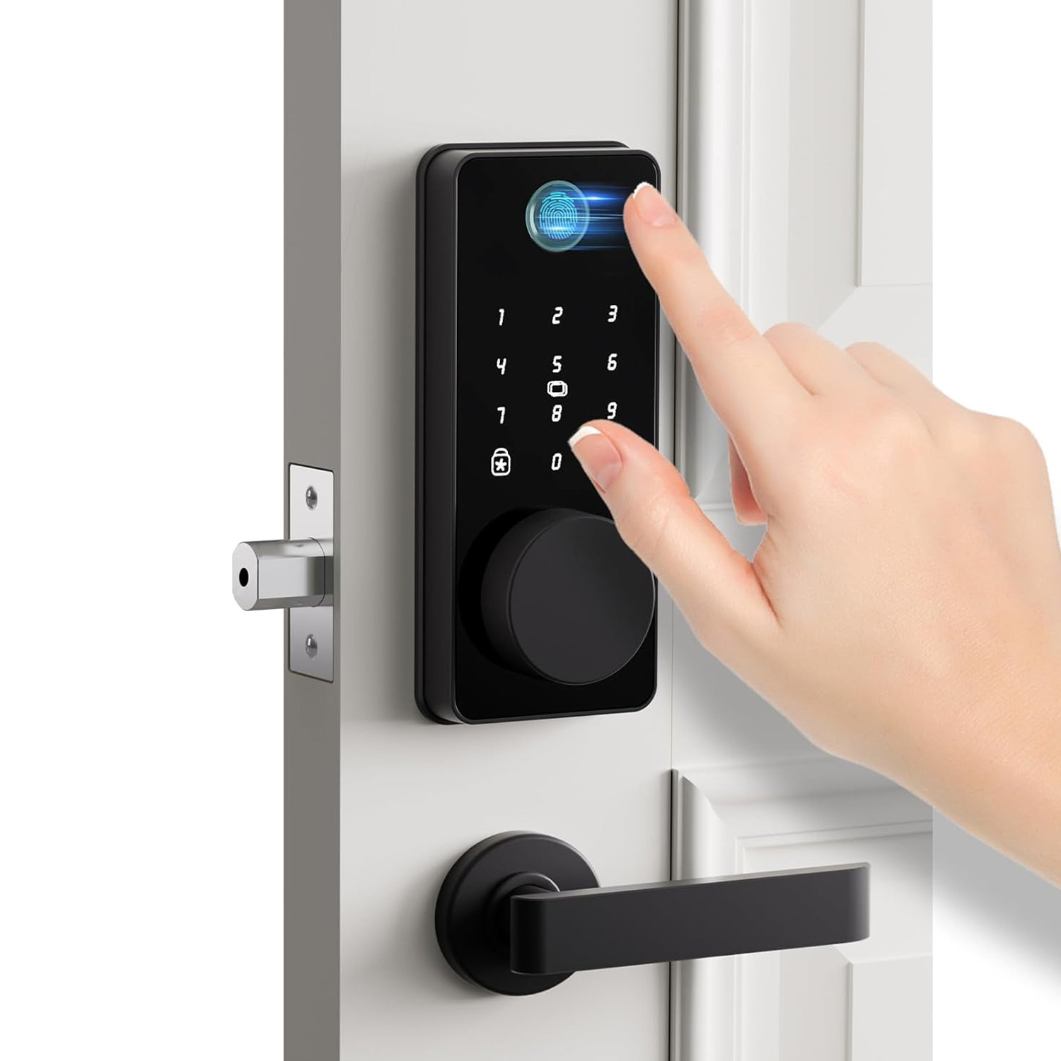 SRHSL Encode Smart Deadbolt Lock for Front Door Keyless Entry with App ...