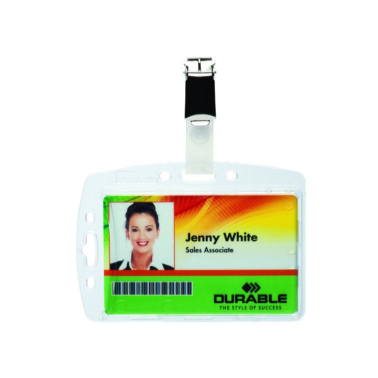 DURABLE Shell-Style ID Badge Holder | Wayfair