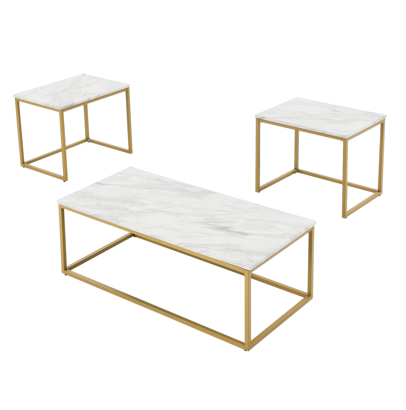 Mercer41 Edgel 3 - Piece Living Room Table Set - Wayfair Canada