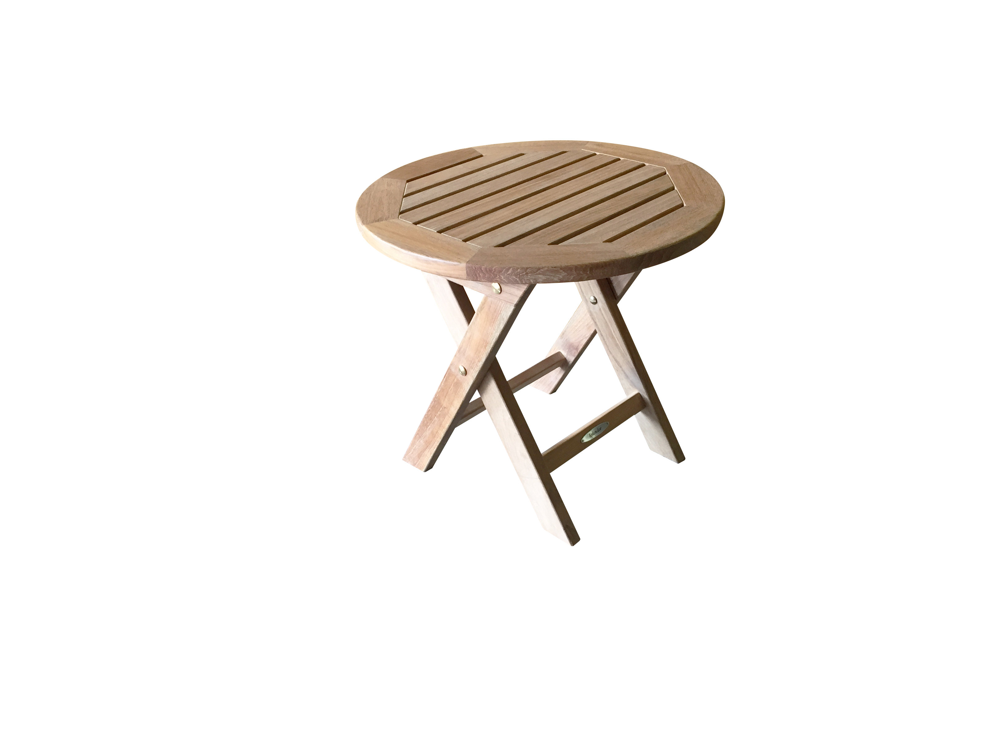 Red Barrel Studio Mugihiko Teak Folding Side Table, Natural - Wayfair ...