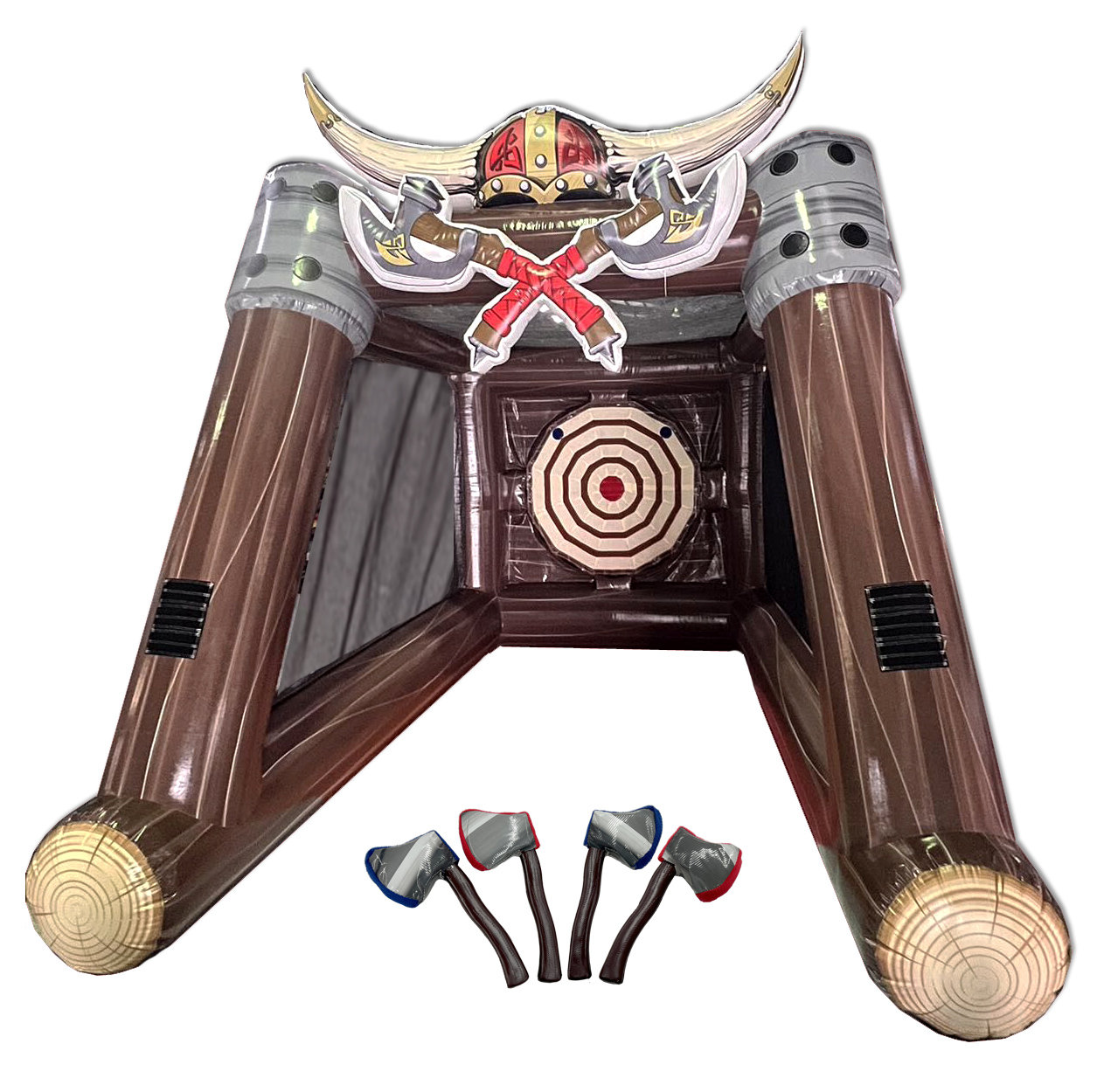 Jingo Jump 120' x 168' Inflatable Carnival Game with Air Blower ...