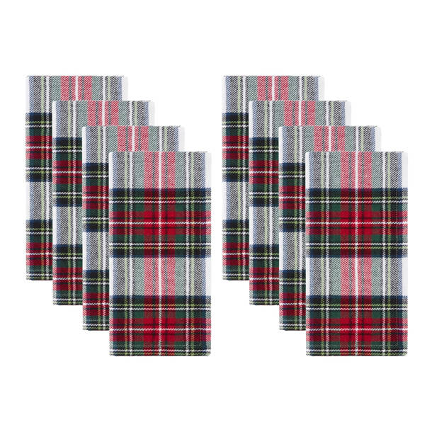 The Holiday Aisle® Keithley Plaid Thanksgiving Cotton Tablecloth | Wayfair