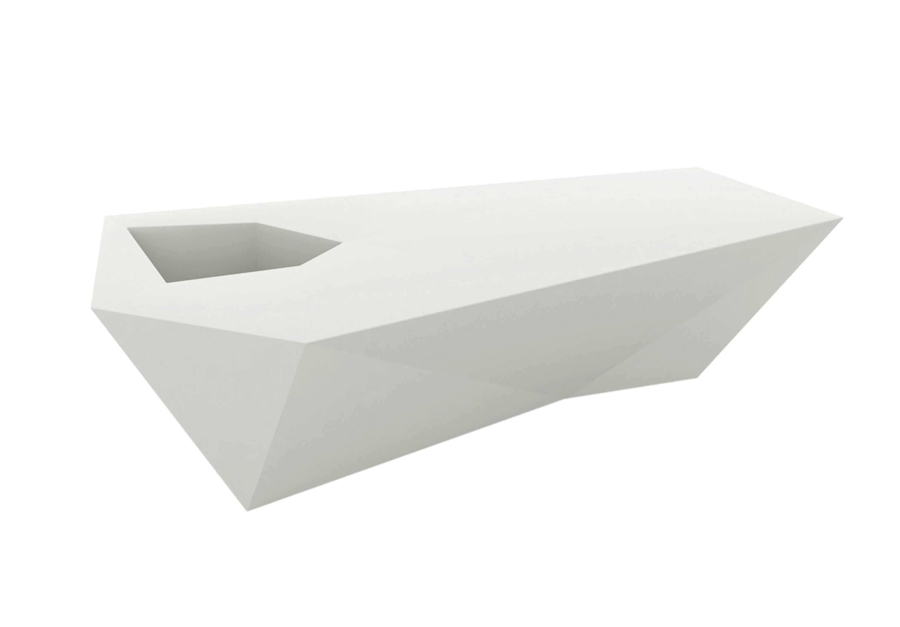 Vondom Faz Battery Plastic Planter Bench | Wayfair