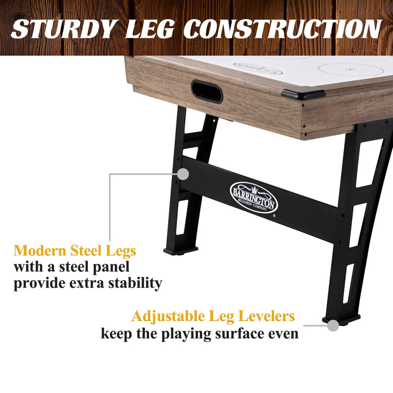 Barrington Billiards Company Barrington Grant 6' Steel Leg Air Powered ...