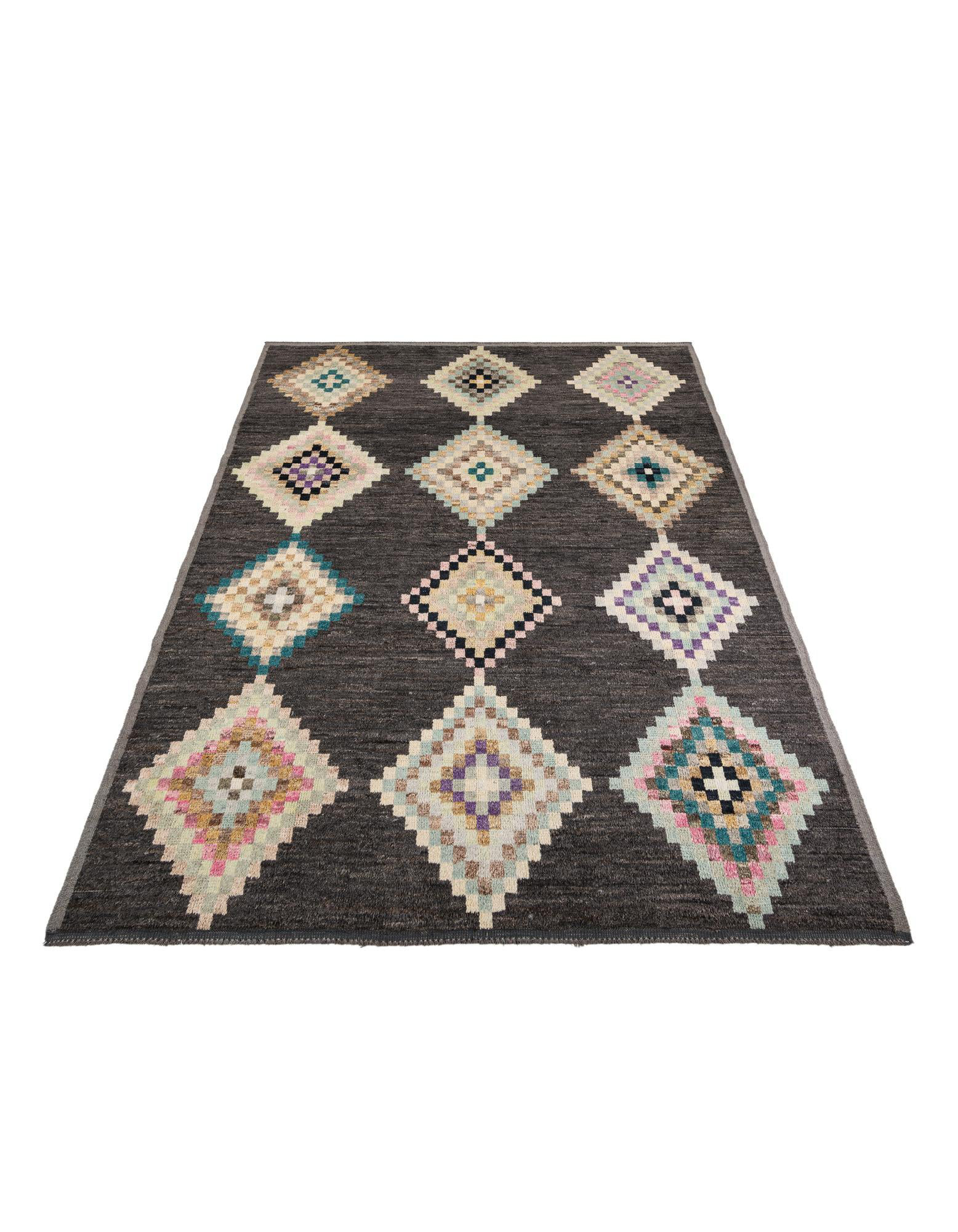 Isabelline Iraheta Black Rug | Wayfair