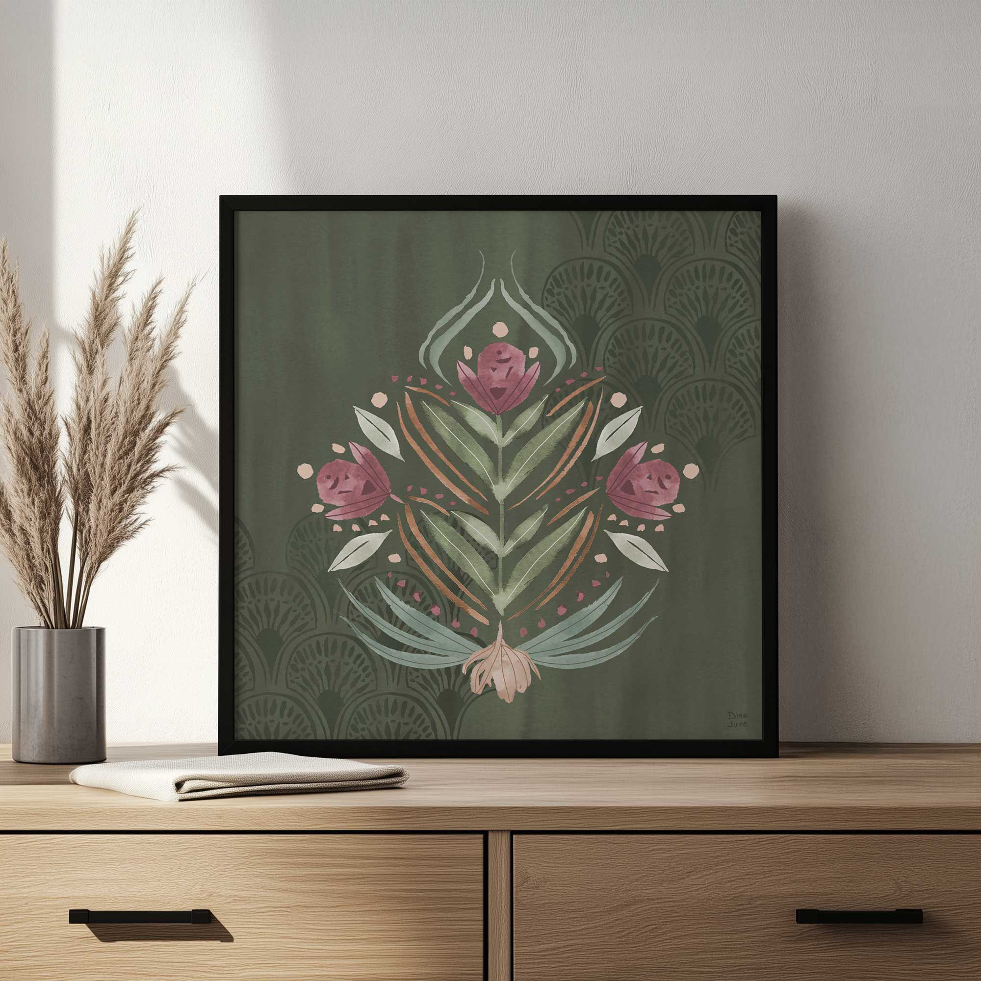 WayArt Impressions IV by Dina June Art Print | Wayfair
