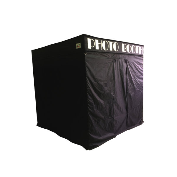 Impact Instant Canopy Photo Booth 8 Ft. W x 8 Ft. D Steel Pop-Up Canopy ...