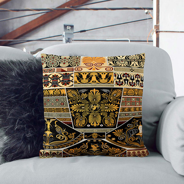 Greek Key Cushion | Wayfair.co.uk