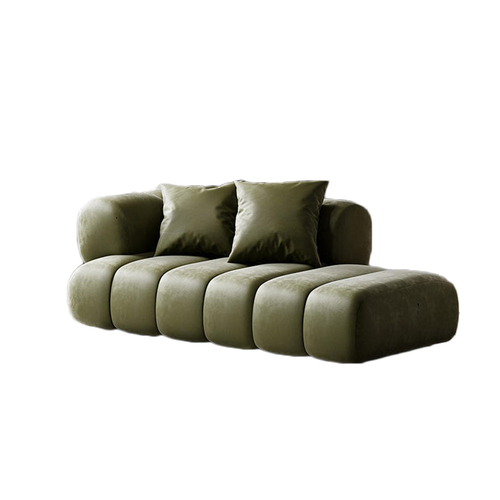Comfort Zone Furniture.e Large Seat Indoor Chaise Lounges Upholstered ...