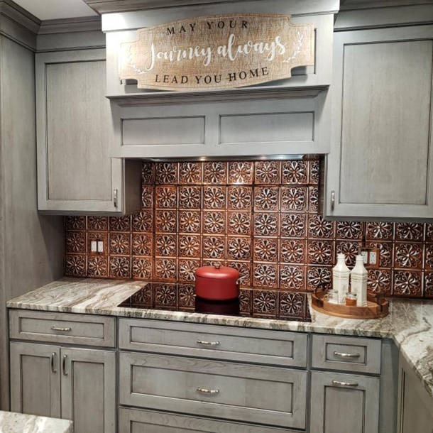 American Tin Ceilings American Tin Cellings Pattern #27 24 x 24 inch ...