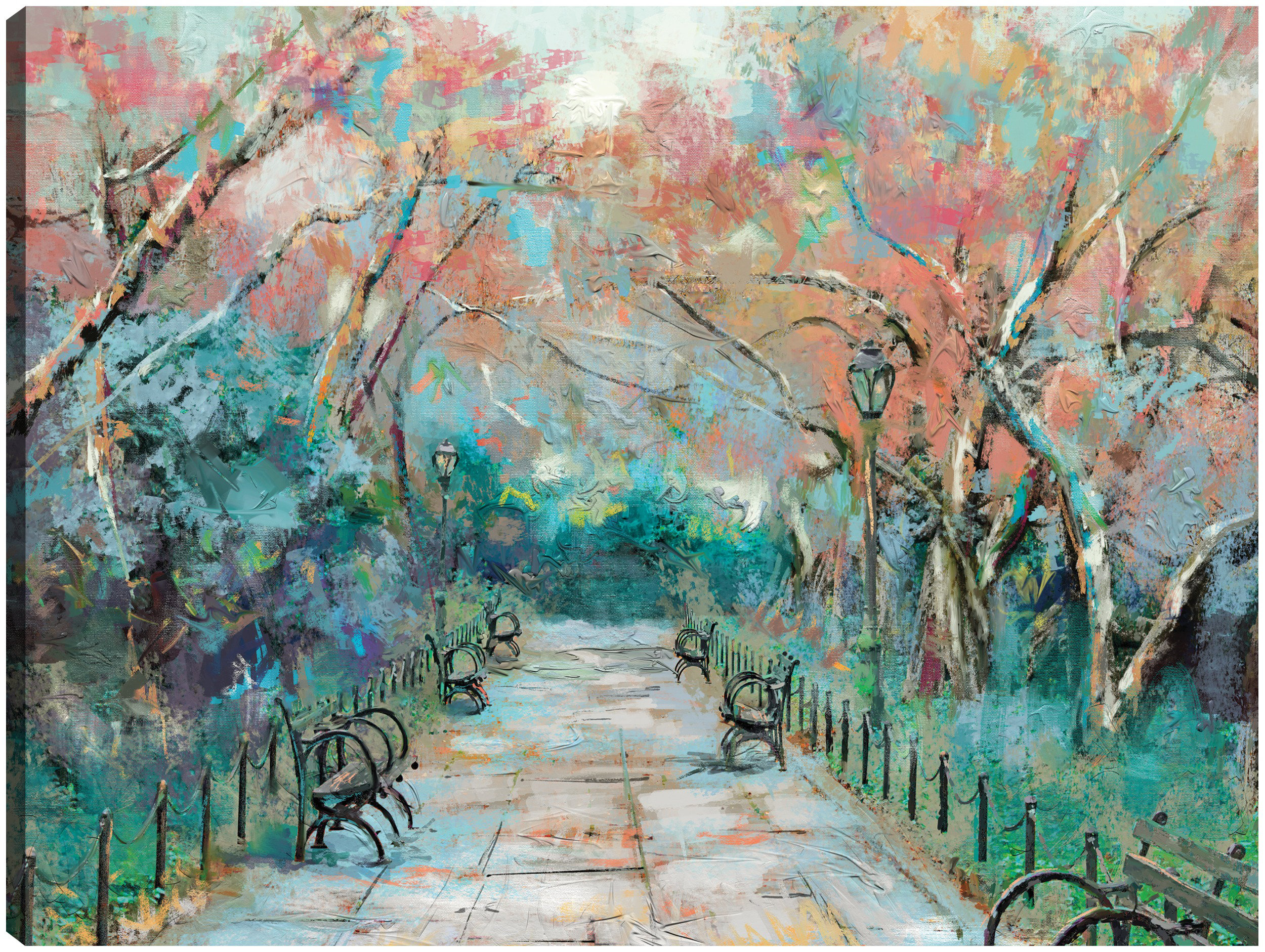 Red Barrel Studio® Pathway 2 by Studio Arts Canvas Art Print | Wayfair