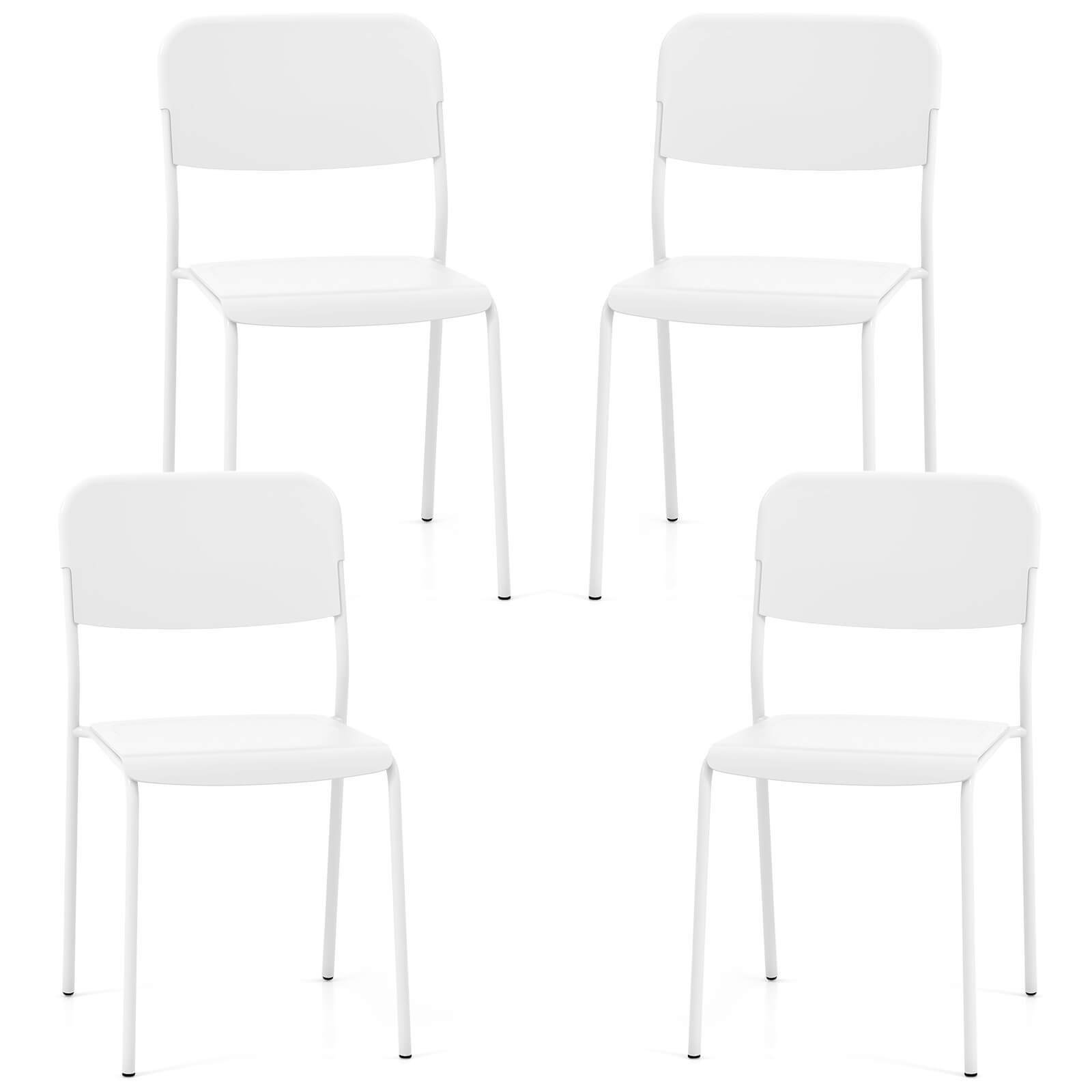 Wrought Studio™ Modern Dining Chairs Set Of 4 With Tilted Backrest ...
