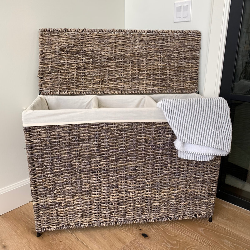 America Basket Co Wicker Laundry Hamper & Reviews | Wayfair