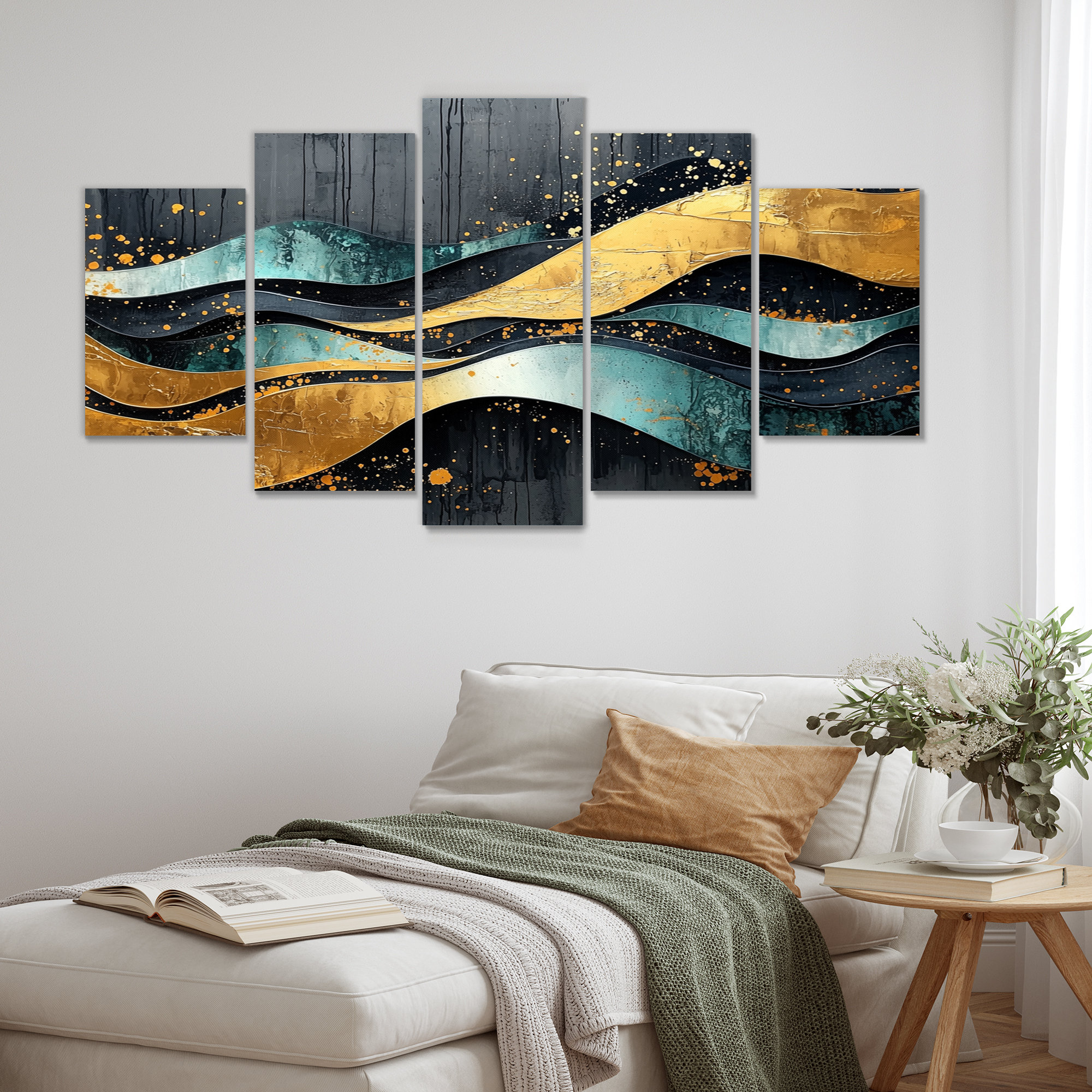 Mercer41 Downham - Transitional Wall Decor - Modern Wall Art | Wayfair