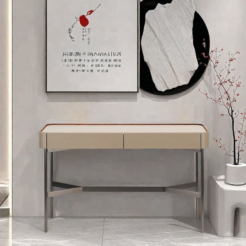 Hokku Designs Italian Minimalist Entryway Table | Wayfair